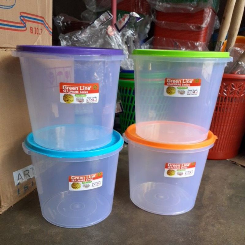Jual Toples 5 liter greenline/toples plastik 5 liter/toples kerupuk | Shopee Indonesia