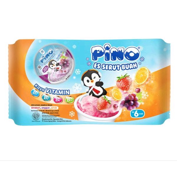 Jual isi 6 - Pino Ice krim Cup rasa buah Bag 50g | Shopee Indonesia