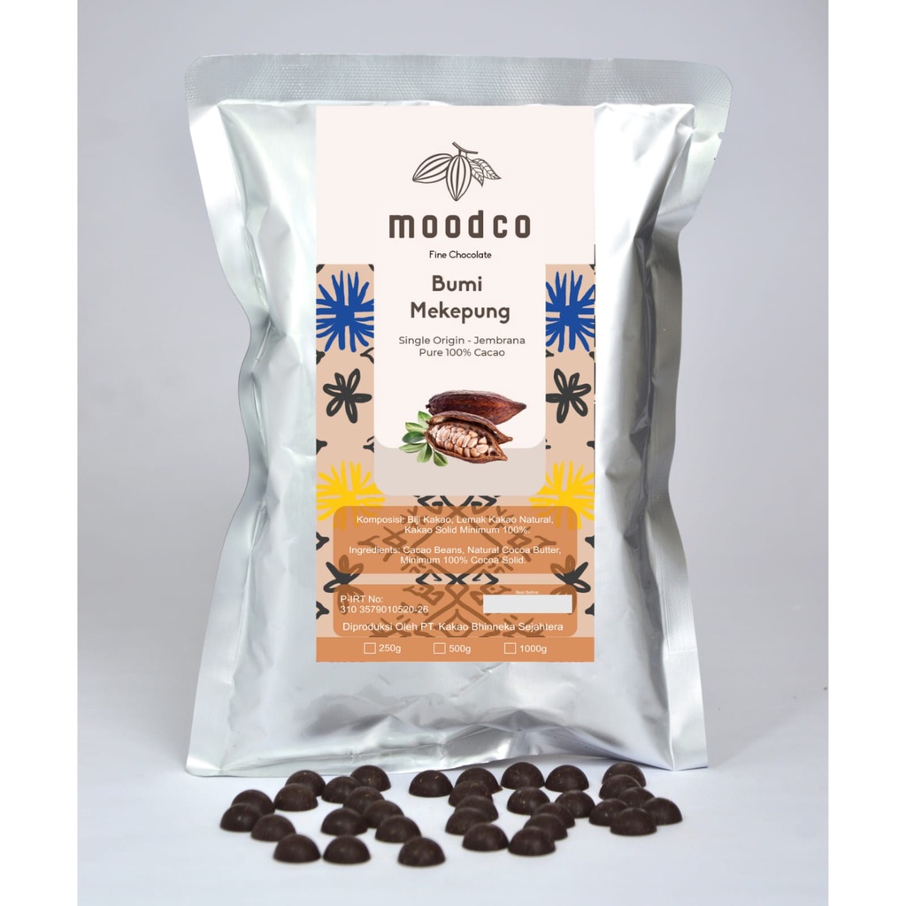 Jual Moodco Fine Chocolate | Horeka Bumi Mekepung Pure Dark Chocolate ...