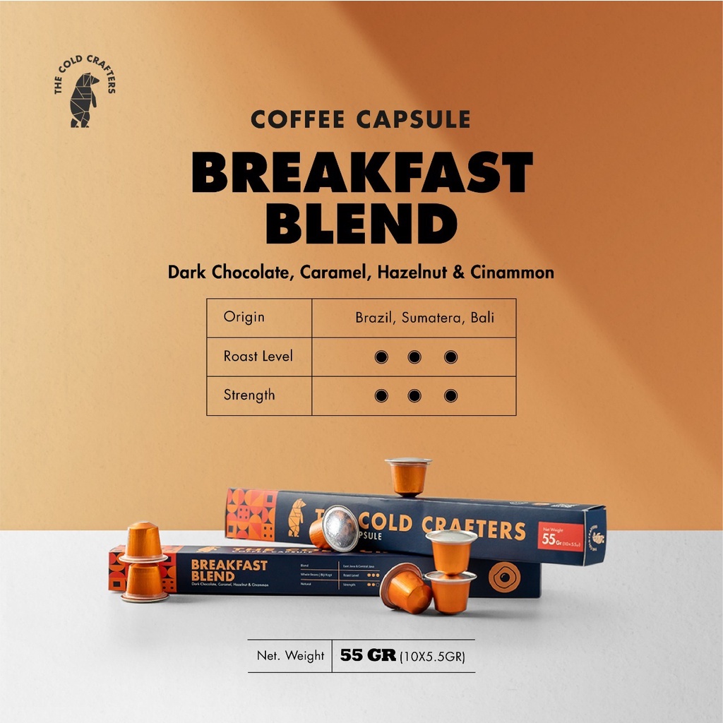 Jual Coffee Capsule / Kapsul Kopi - Breakfast Blend Nespresso ...