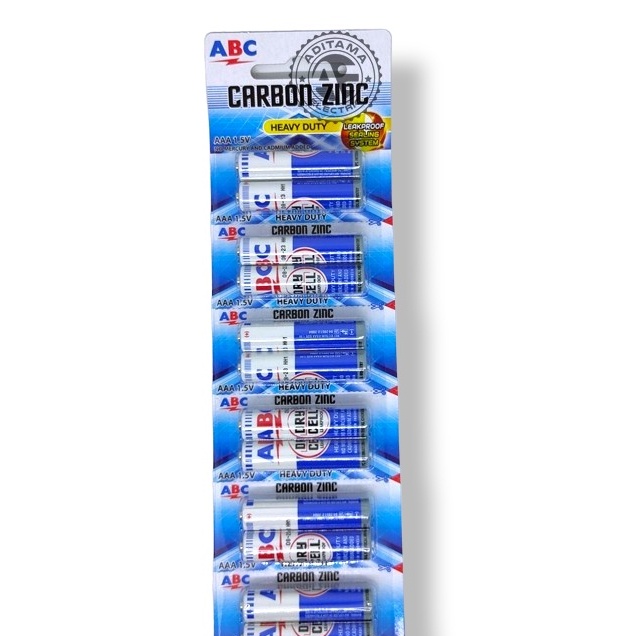 Jual Baterai ABC Biru AAA R3 Batu Batre Size Kecil Batrei ABC Biru 1.5 ... Jual Baterai ABC Biru AAA R3 Batu Batre Size Kecil Batrei ABC Biru 1.5 ...
