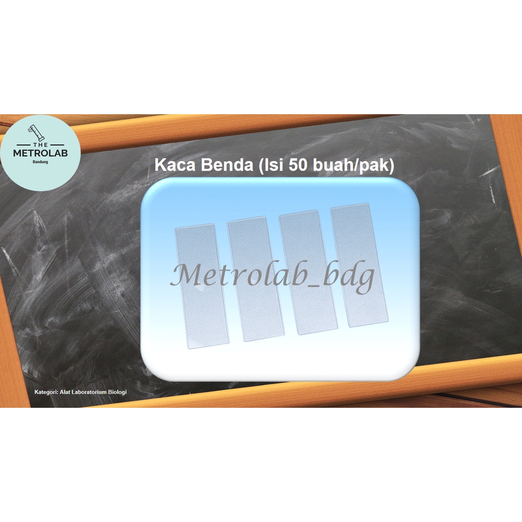 Jual Kaca Benda | Kaca Preparat | Object Glass | Pak Isi 50 buah ...