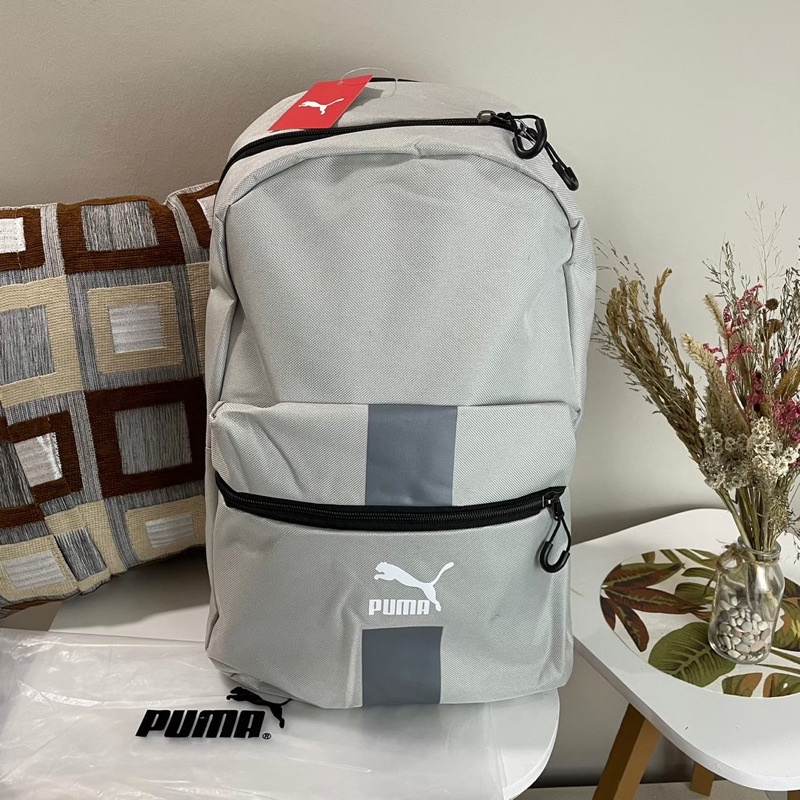 Jual BACKPACK PUMA GREY | Shopee Indonesia