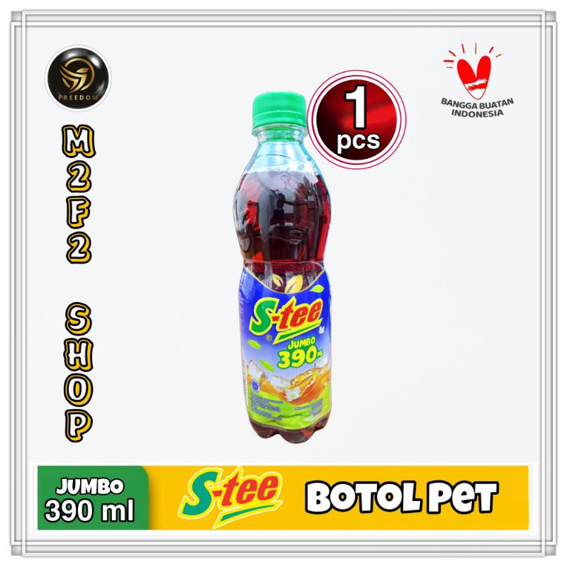 Jual S-tee | Stee Jumbo Minuman Teh Botol Plastik Pet - 390 ml (Kemasan ...