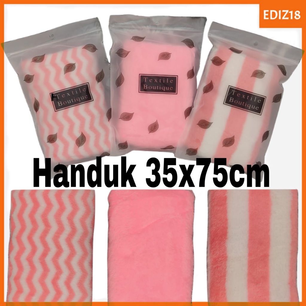 Jual HANDUK KECIL MOTIF TERBARU UKURAN 35X75CM SUPER LEMBUT DAN ...
