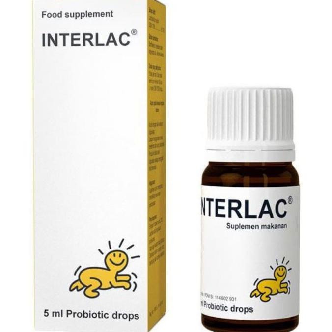Jual Interlac Oil Probiotic Drop 5ml for Infants | Shopee Indonesia