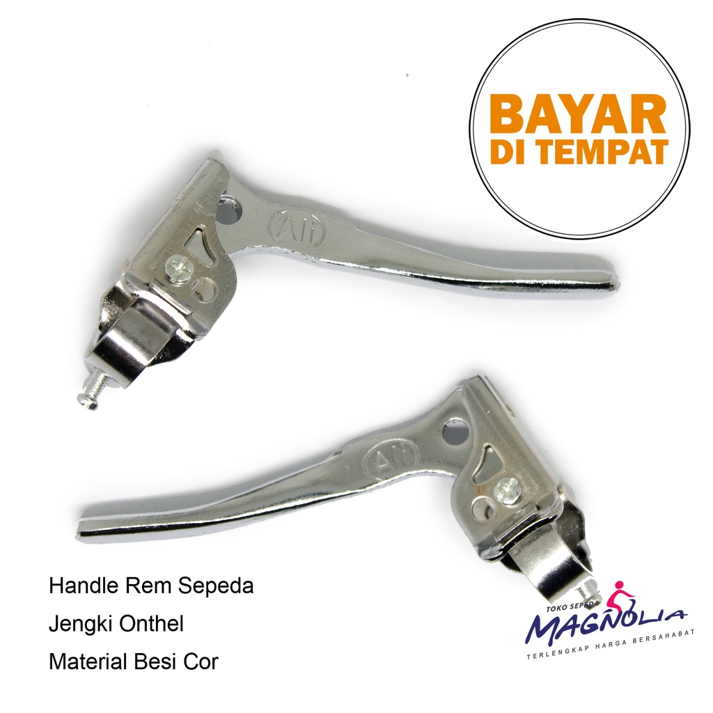 Jual Pegangan Handle Rem Sepeda Onthel Jengki Material Besi Cor ...