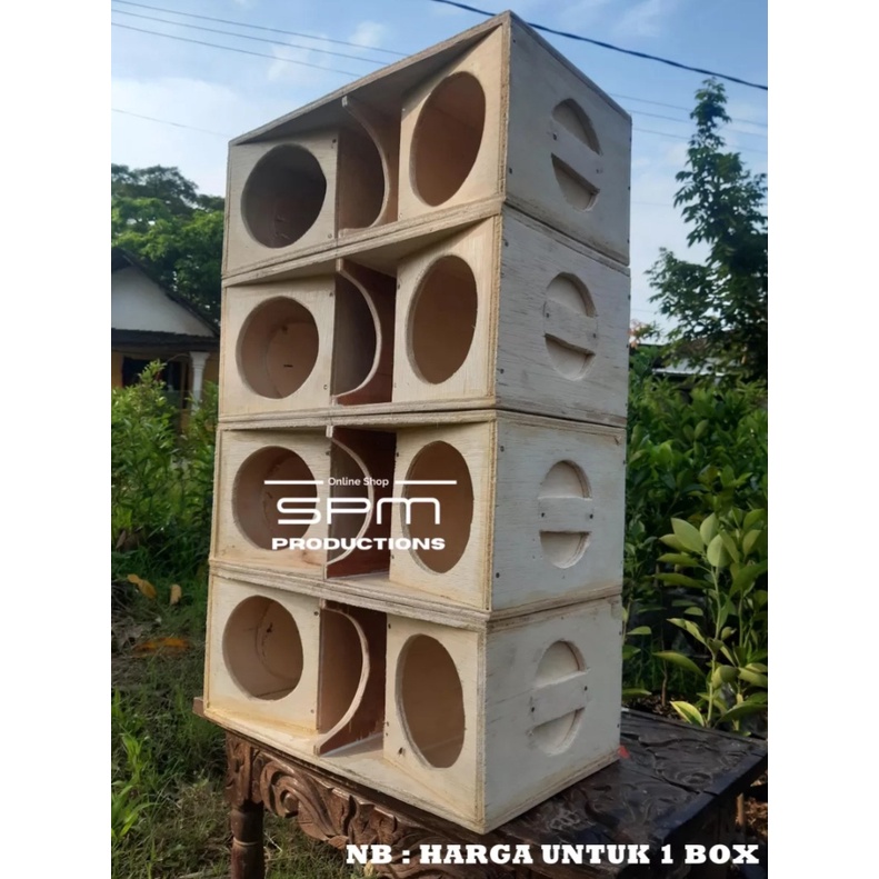 Jual Box Subwoofer 4 inch Double // Box Speaker 4 inch Model A1 ...