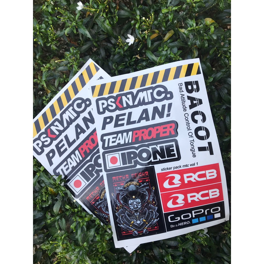 Jual sticker pack matic stiker pack mtc vol 1 | Shopee Indonesia