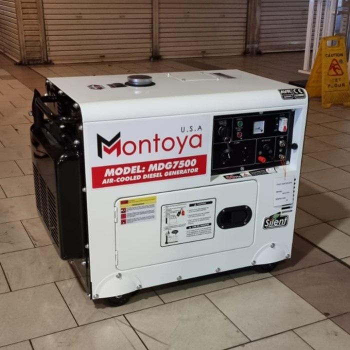 Jual Silent diesel genset 5 kva 5000 watt MONTOYA USA 7 kva MDG 7500 ...