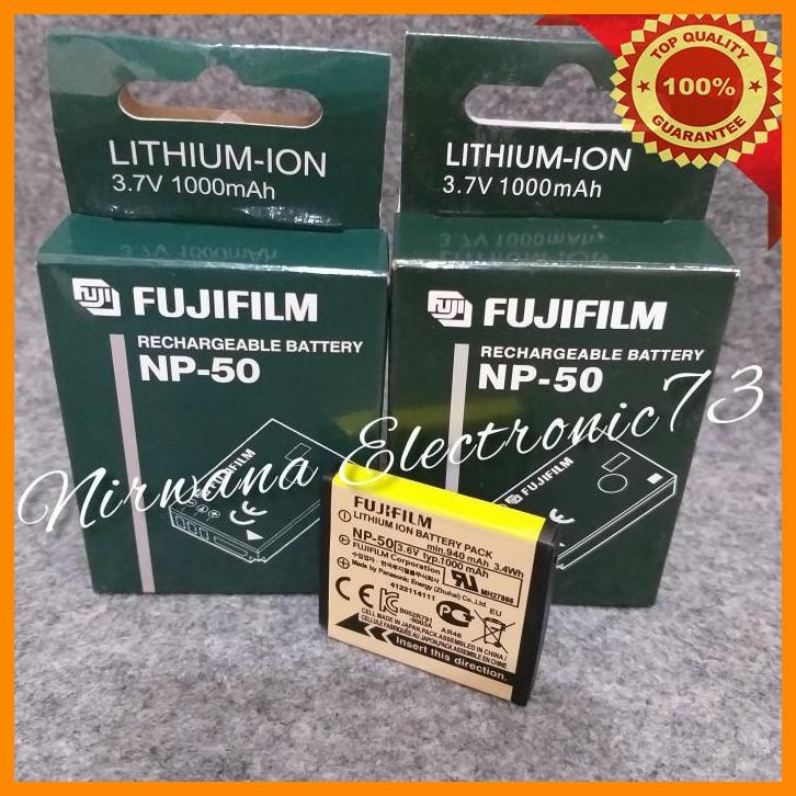 Jual (NIR) Baterai Fujifilm NP-50 ( XP150, X20, X10 ) | Shopee Indonesia