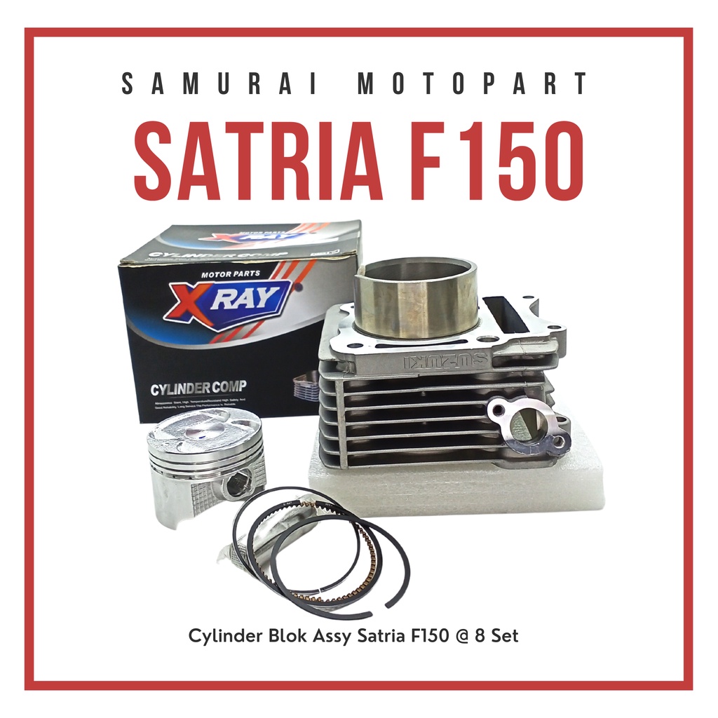 Jual Cylinder Blok Assy Satria F150 X-Ray | Shopee Indonesia