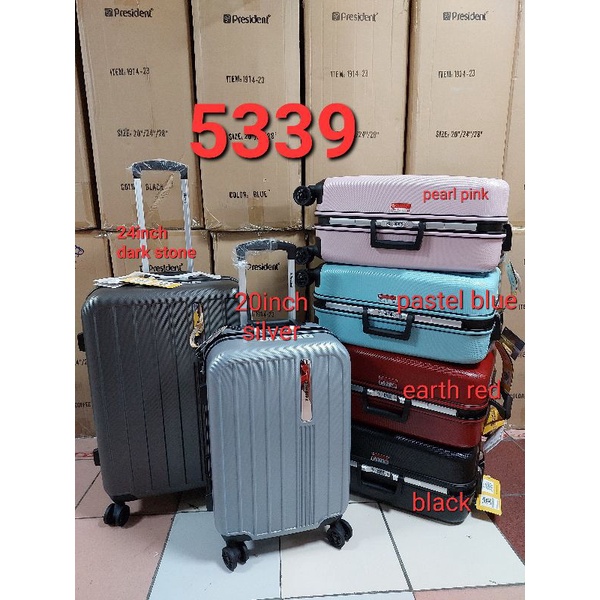 Jual koper president 5339 ORIGINAL 100% tidak pake sleting | Shopee ...
