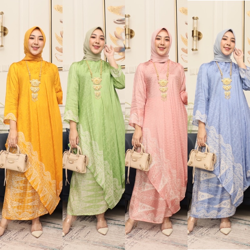 Jual SHENNA SET ROK VISCOSE PREMIUM GIES | BAJU KORUNG MODERN | SET ...
