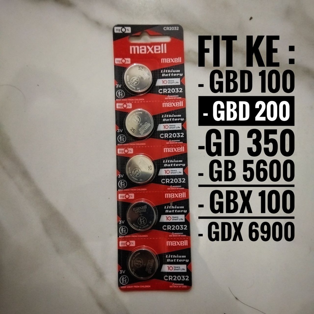 Jual BATERAI BATTERY CASIO GSHOCK G SHOCK SUUNTO CORE GBD 100 200 GBD ...