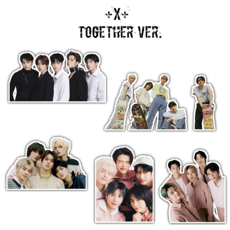 Jual STICKER TXT (glossy, Waterproof, sudah cut, vinyl, fanmade ...