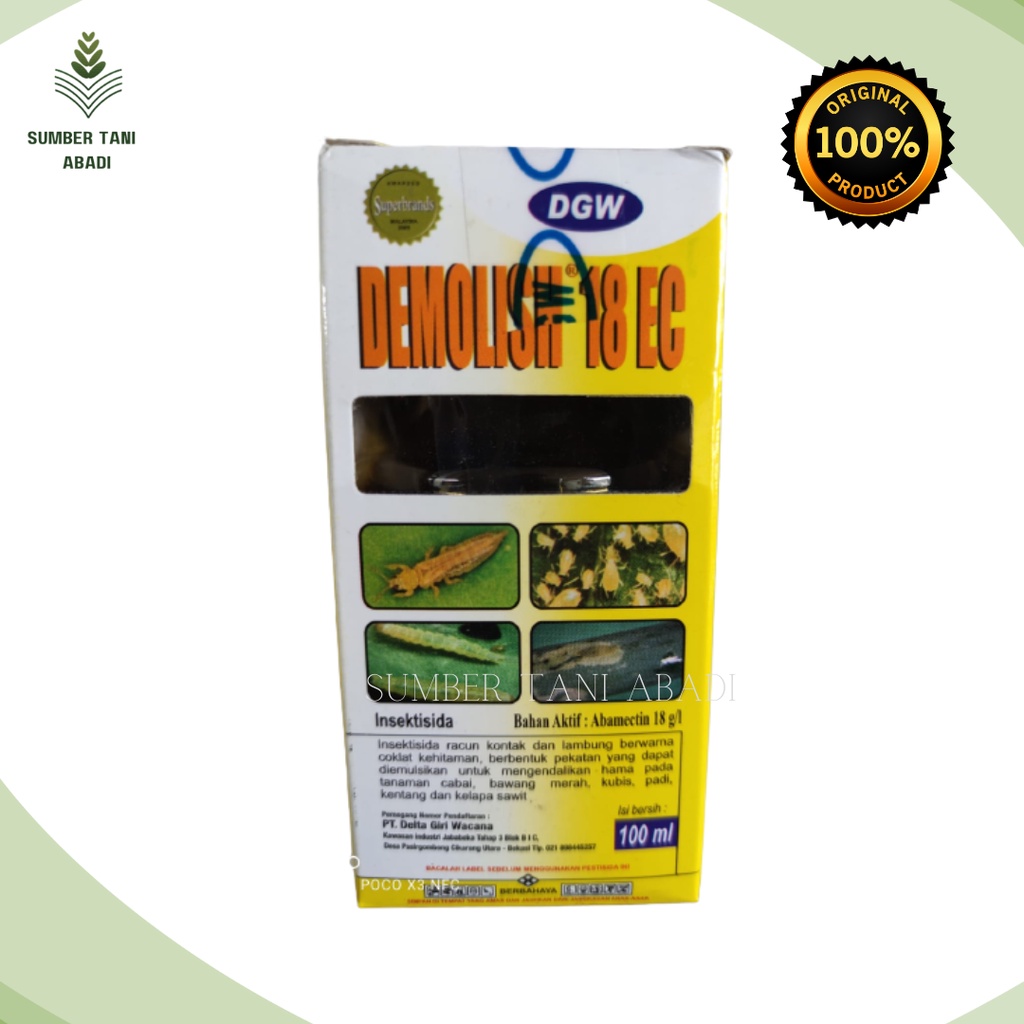 Jual Demolish 18 EC - Isi 100 ml - DGW Indonesia - Produk Original 100% ...