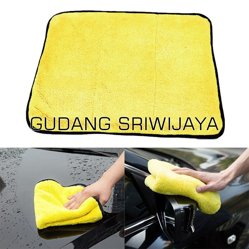 Jual KAIN LAP MOBIL MICROFIBER / KAIN LAP KUNING SERBAGUNA / KAIN LAP ...