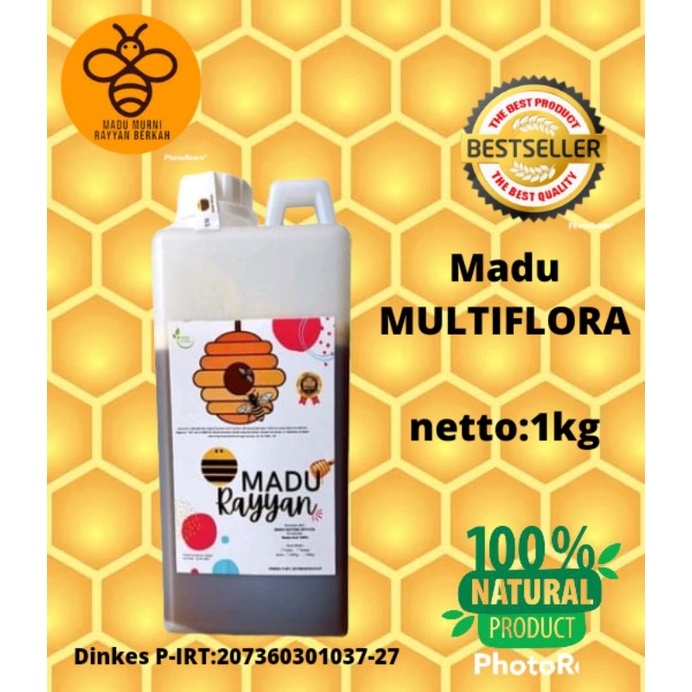 Jual Madu Ternak Murni Asli Nektar Multiflora 100% Alami Pure Natural ...