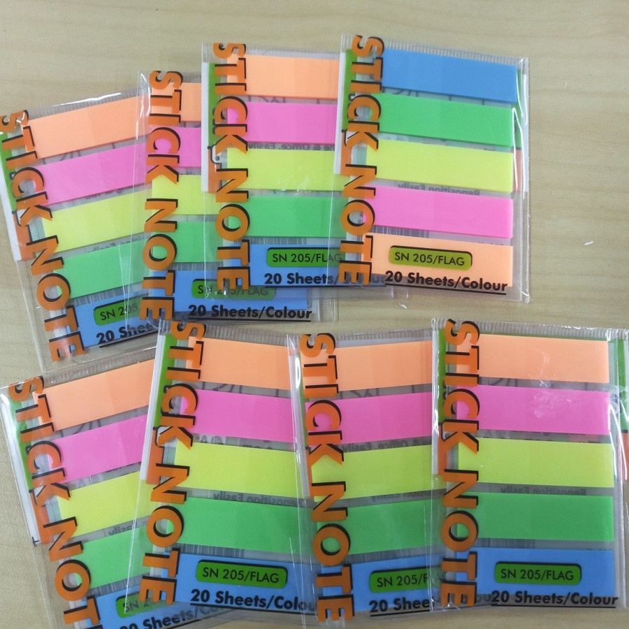 Jual V-TEC Sticky Notes SN 205/Flag | Shopee Indonesia