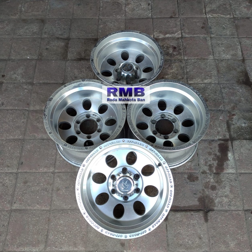Jual VELG MOBIL OFFROAD RING 16 PCD 6X139,7 TRITONE PAJERO FORTUNER ...