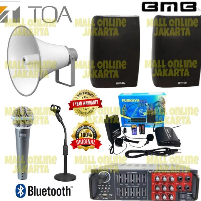 Jual paket Sound System TOA masjid mushola speaker BMB mushola original | Shopee Indonesia