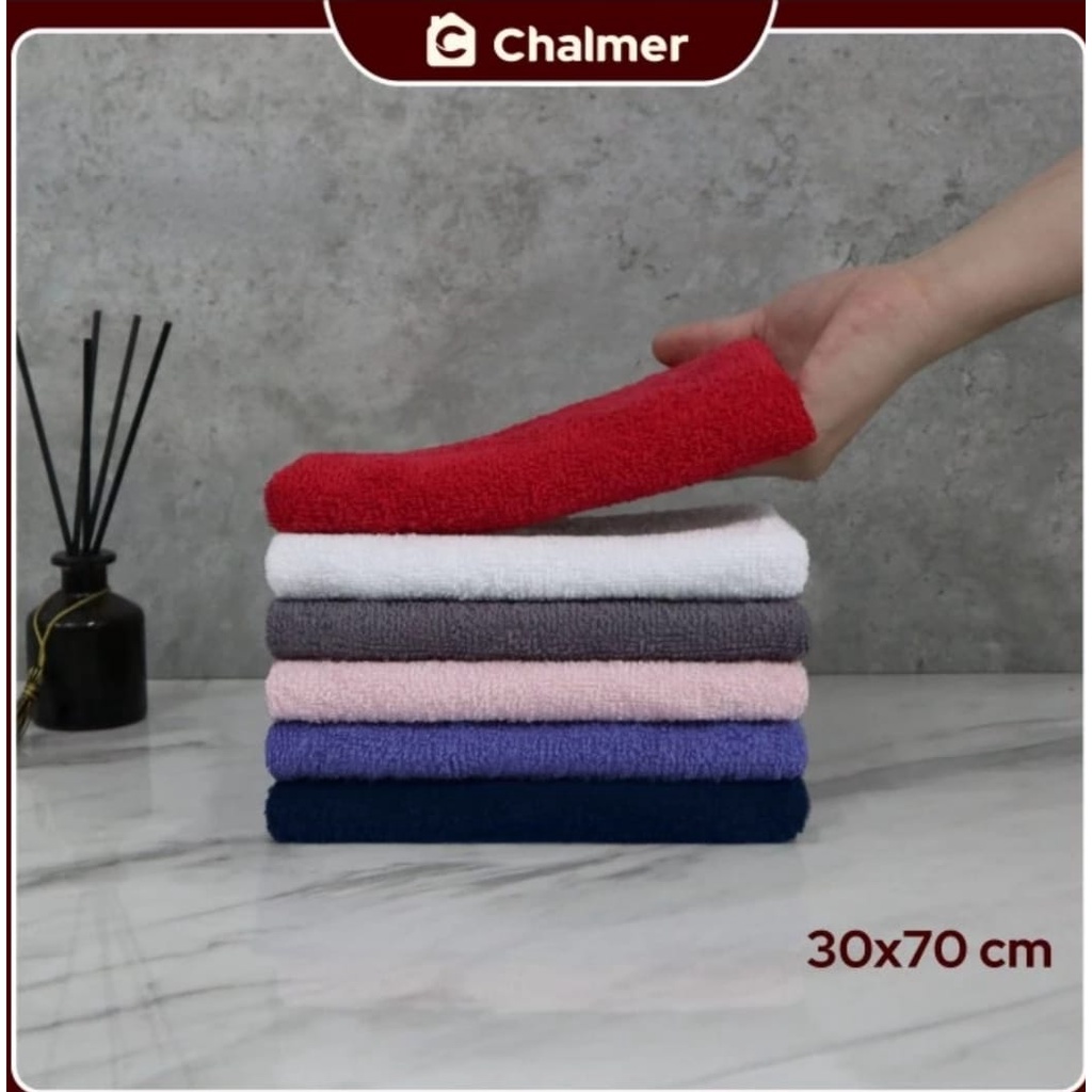 Jual Handuk Chalmer 30x70cm Serap Air Handuk Salon Spa Pijat Refleksi ...