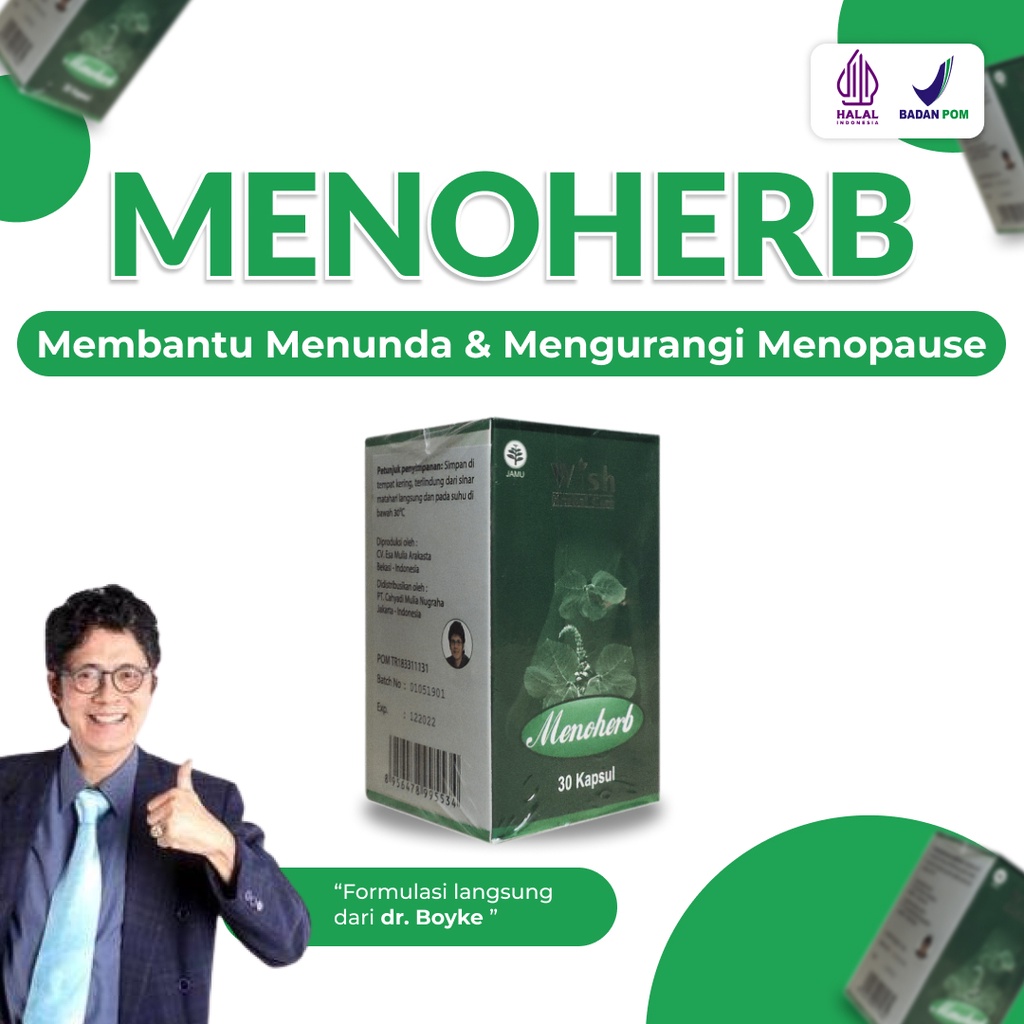 Jual MENOHERB Suplemen Menopause Dr Boyke | Shopee Indonesia