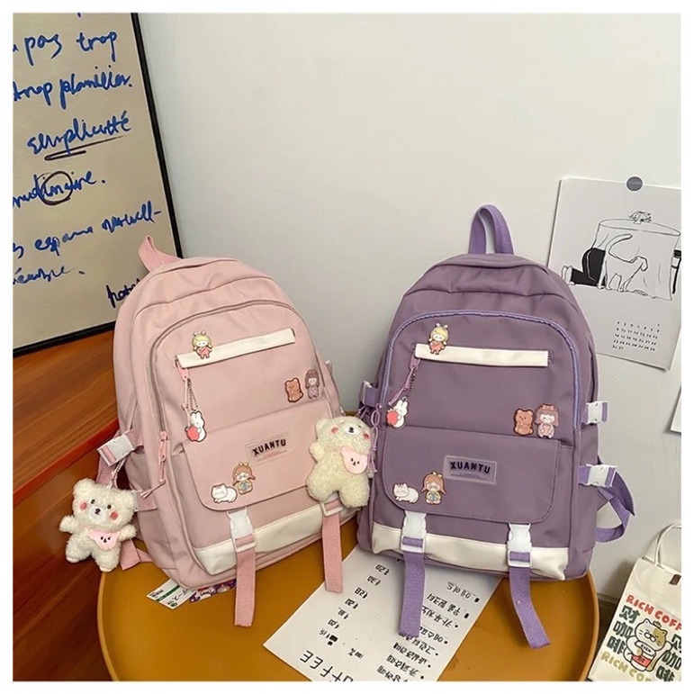 Jual EYNASHOP TAS RANSEL SEKOLAH XUANTU PEREMPUAN SD SMP SMA KULIAH ...