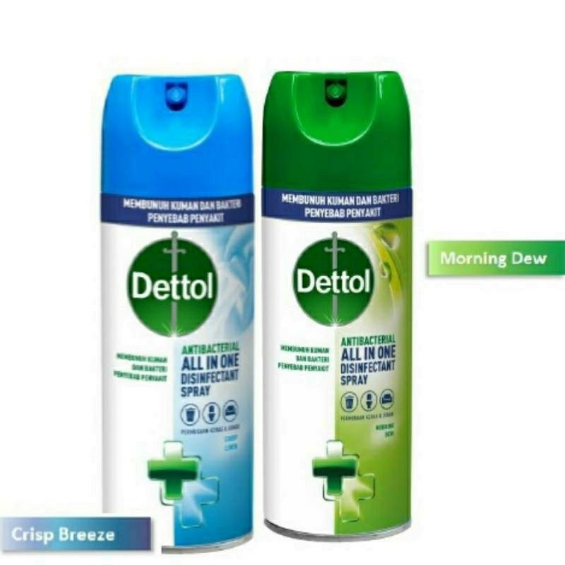 Jual Dettol All In One Disinfectant Spray 225ml | Shopee Indonesia