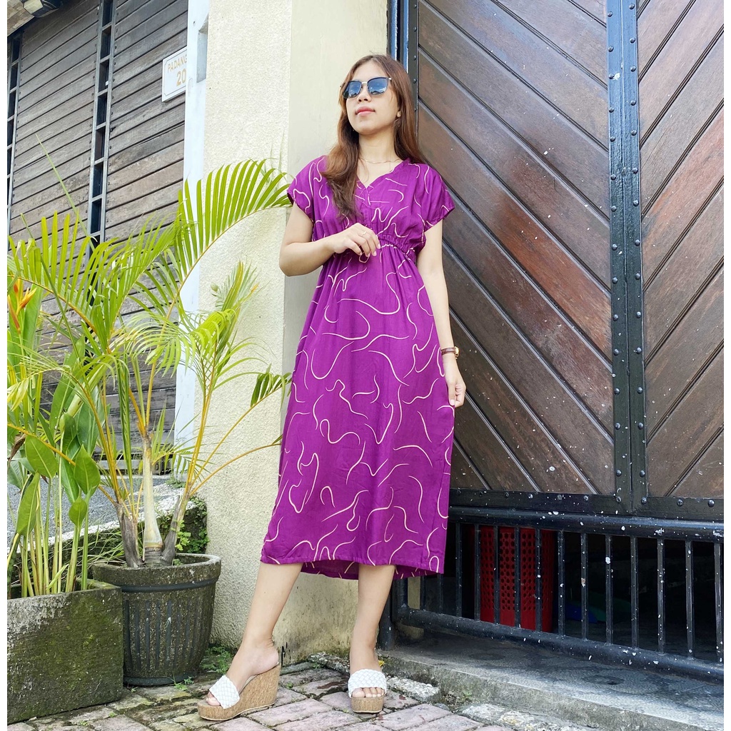 Jual Daster Dress Manohara Bali Etnik Joana | Shopee Indonesia