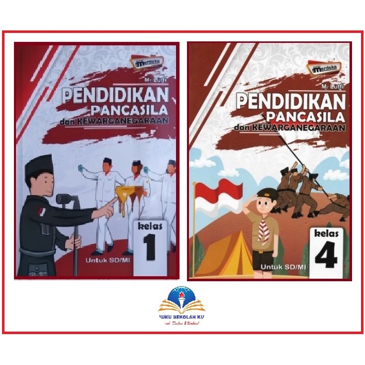 Jual Buku Siswa Pendidikan Pancasila Kelas 1 dan Kelas 4 SD / MI Kurikulum Merdeka Penerbit ...