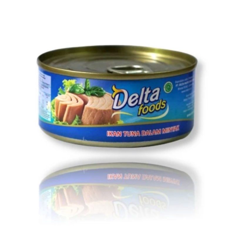 Jual seafood ikan tuna fillet kaleng delta foods | Shopee Indonesia