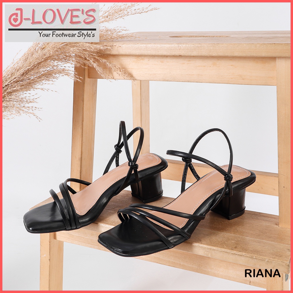 Jual J-Love's Riana Sandal Hak Heels Haihils 5 Cm Untuk Kondangan Pesta ...