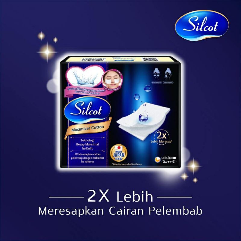 Jual Unicharm - Silcot Maximizer Catton | Silcot Maximizer Cotton 40p ...