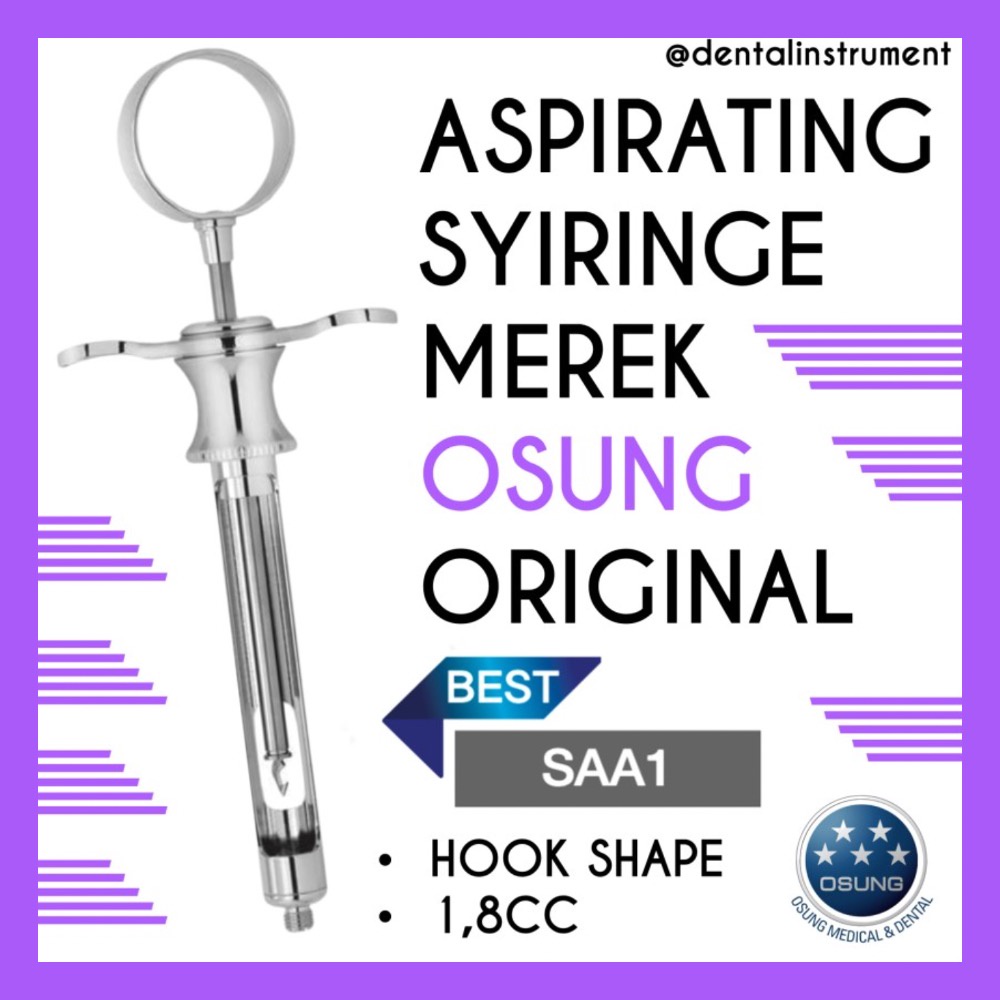 Jual Sitojek Citojek Dental Syiringe Manual Self Aspirating Cartridge ...