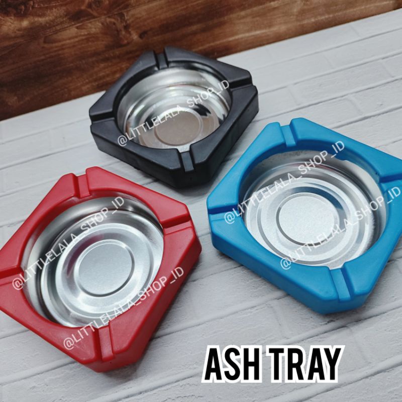 Jual Asbak stainless steel 12,5cm / stainless steel ashtray/ asbak anti ...