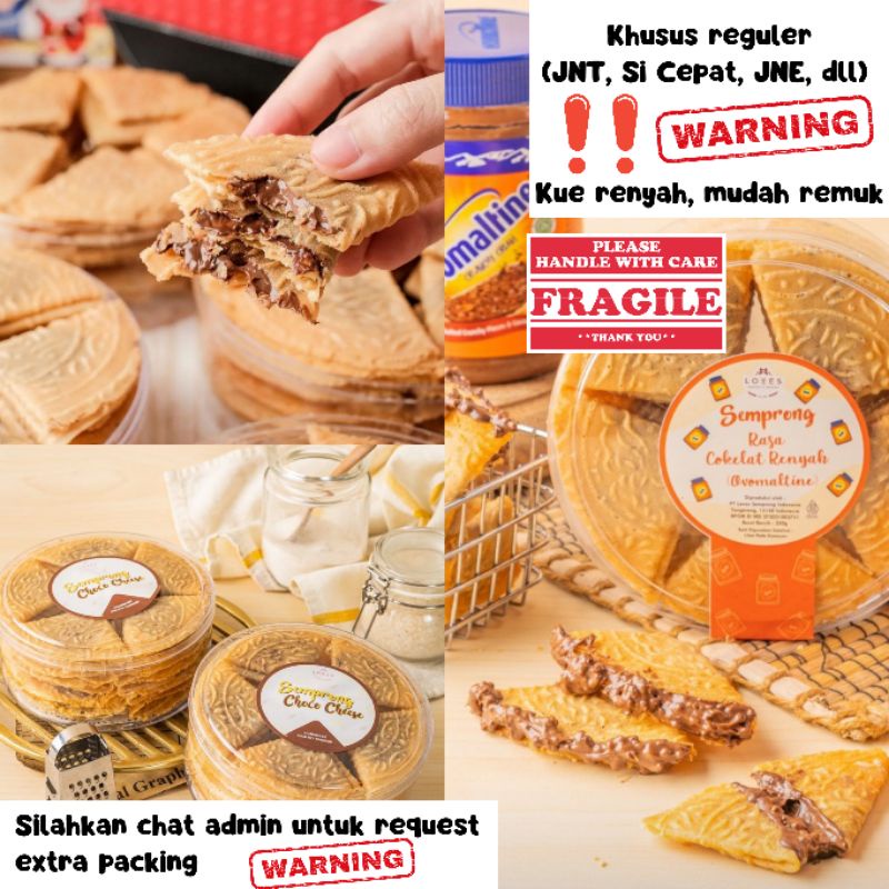 Jual LOVES SEMPRONG - SEMPRONG KEKINIAN / NUTELLA / OVOMALTINE / COKLAT ...