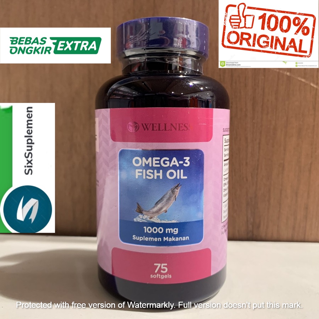 Jual Wellness omega 3 75 Softgels (1 pcs) | Shopee Indonesia