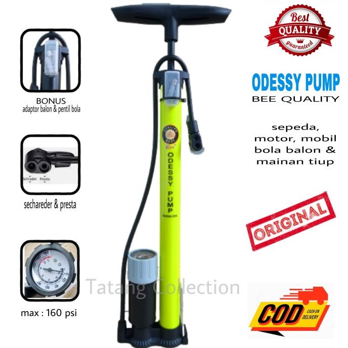 Jual POMPA BAN POMPA ANGIN SEPEDA MOTOR ODESSY JEMBOLY ALOY | Shopee ...
