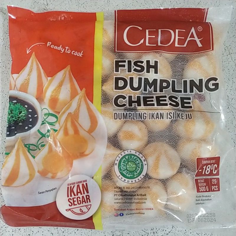 Jual CEDEA FISH DUMPLING CHEESE 500 Gr | Shopee Indonesia