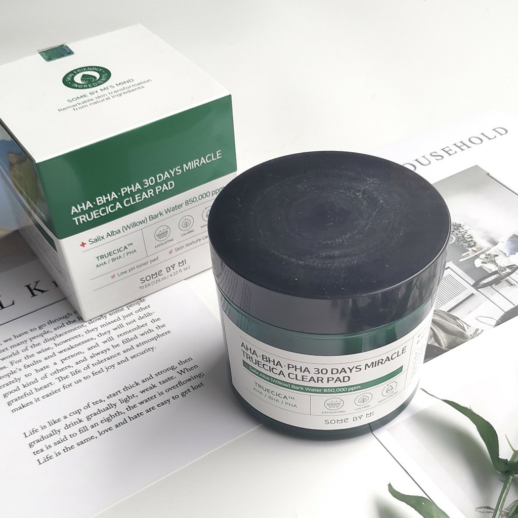 Jual SOMEBYMI AHA BHA PHA 30 Days Miracle Truecica Clear Pad (70ea) - 125ml | Shopee Indonesia
