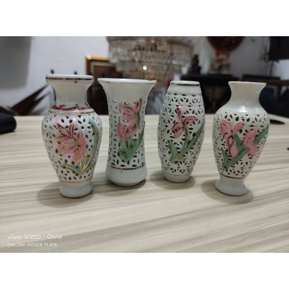 Jual Miniatur Guci Bunga Keramik Kuno Jadul Antik | Shopee Indonesia