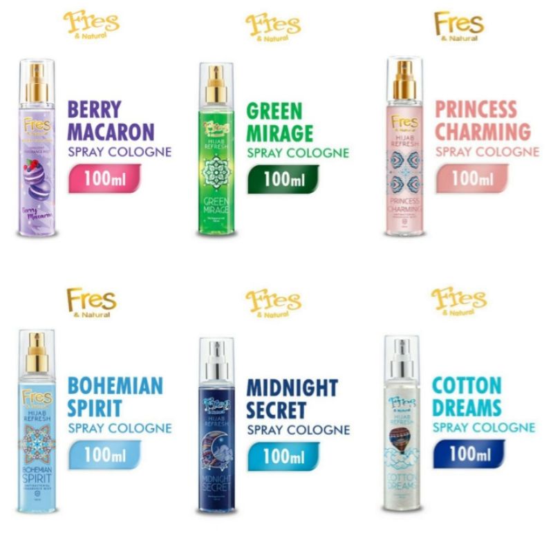 Jual Fresh & Natural Hijab Refresh Body Spray 100ml | Shopee Indonesia