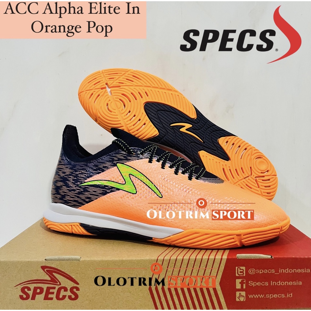 Jual Sepatu Futsal Specs ACCELERATOR ALPHA ELITE IN Original | Shopee ...