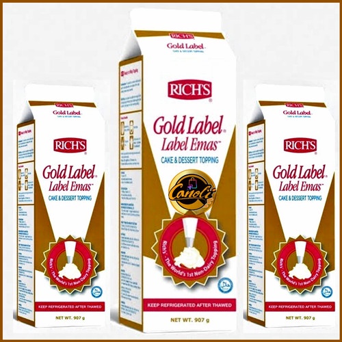 Jual Rich's Gold Label Whipping Cream Whip Cream Label Emas Whipping ...
