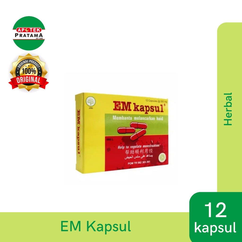 Jual EM KAPSUL | Shopee Indonesia