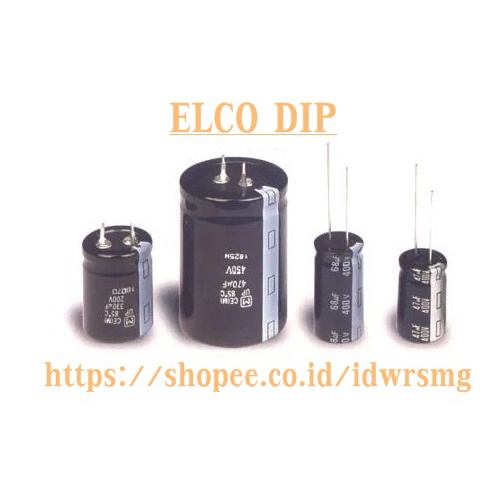 Jual Kapasitor Elco 100uf 100V 100 V Elco Capacitor 100 UF 100V | Shopee Indonesia