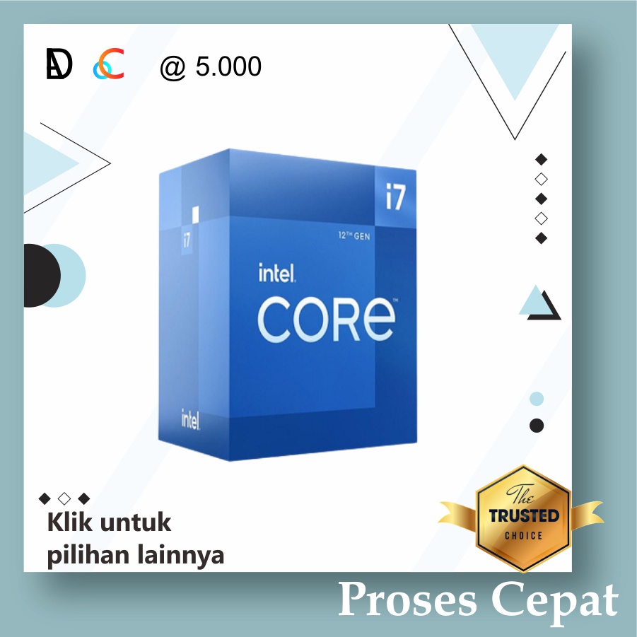 Jual Intel Processor Core i7 12700 - LGA1700 | Shopee Indonesia