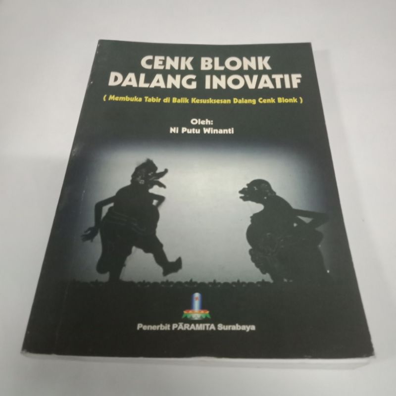 Jual Buku Wayang Cenk Blonk Dalang Inovatif Agama Hindu Ni Putu Winanti ...